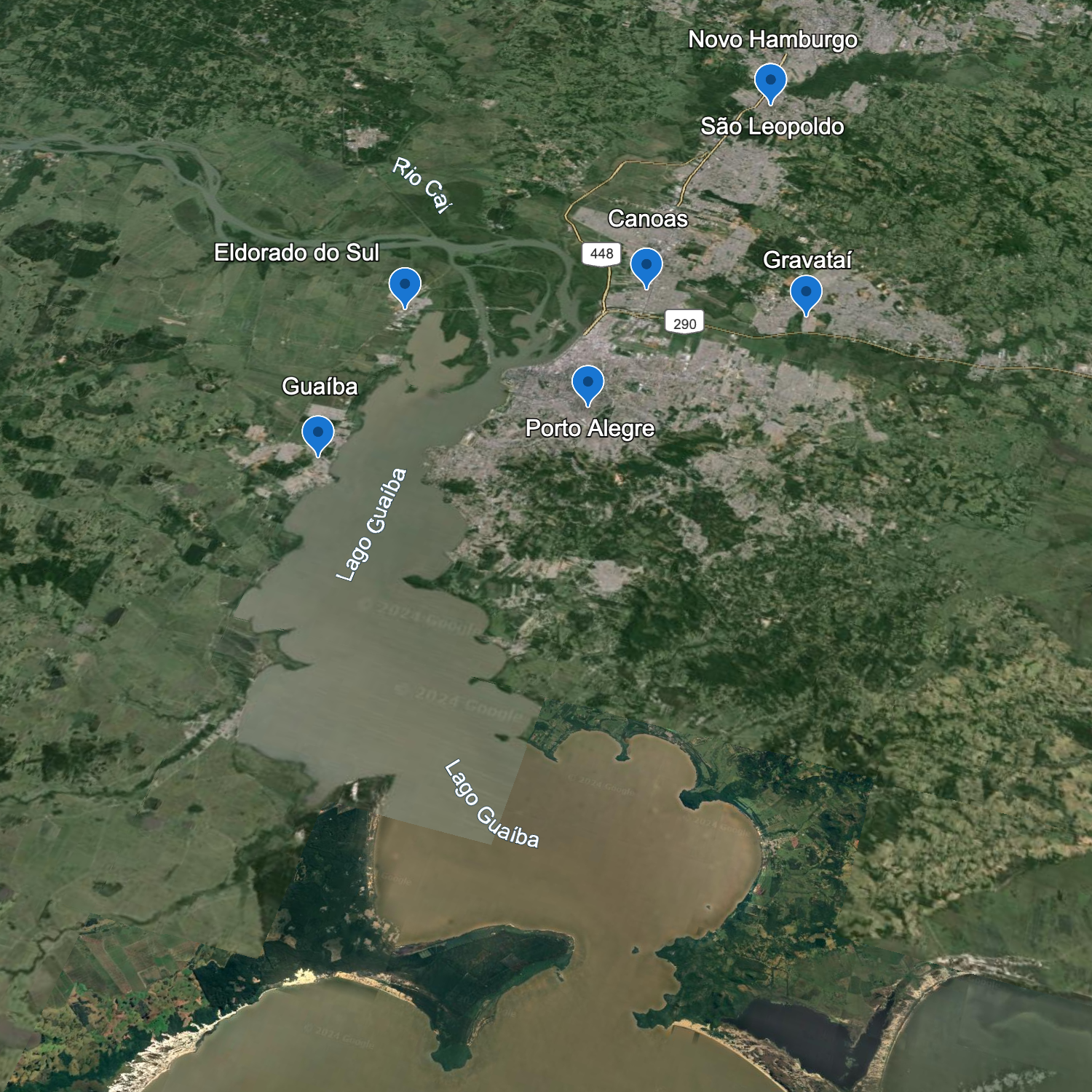 Nível do Rio Alto Taquari (Encantado/RS) agora em tempo real ao vivo